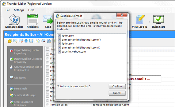 How to clean a Mailing List | Thunder Mailer – Mass Emailing Software